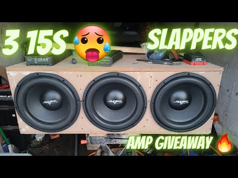 3 Skar Sdr 15s in the Tahoe + Amplifier Giveaway😁 - YouTube