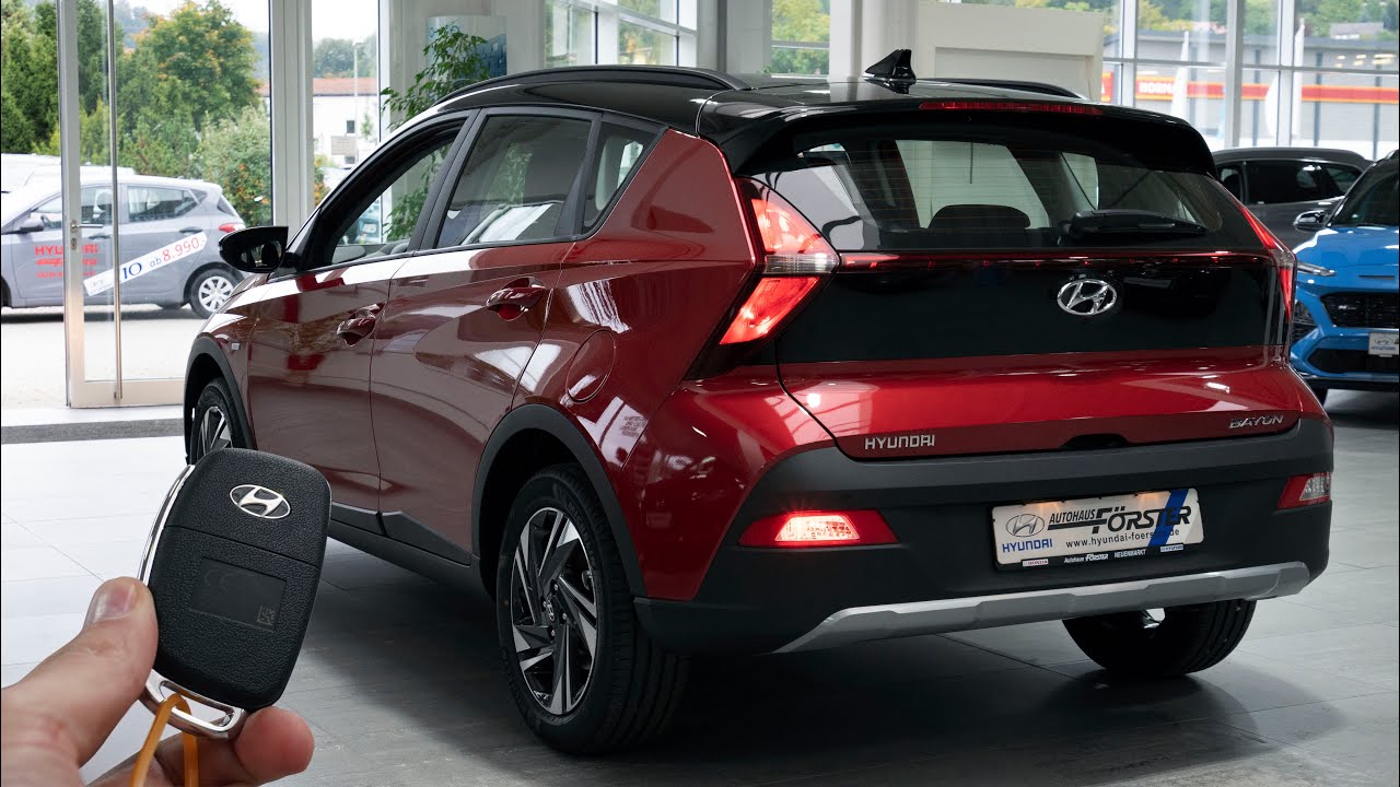 2021 Hyundai BAYON 1.0 T-GDI Intro (100 HP) - YouTube