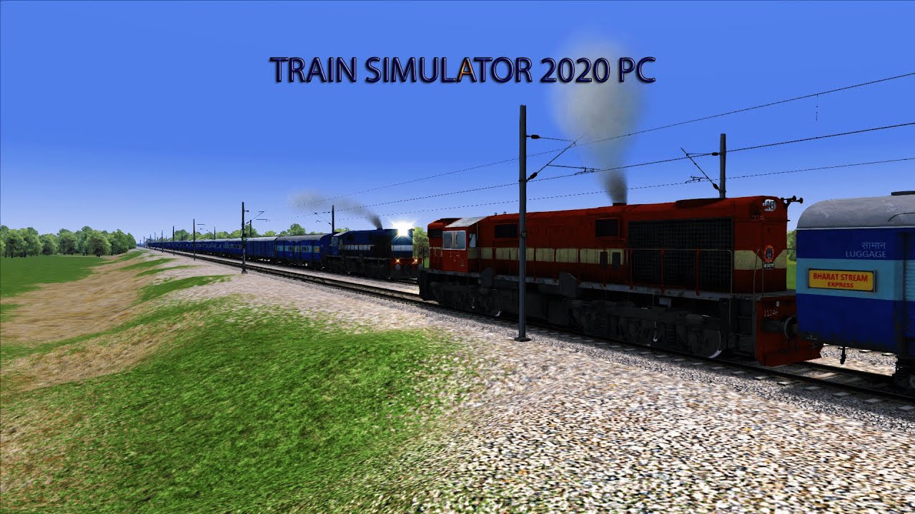 # TRAIN SIMULATOR 2020 (PC) SOMEWHERE OUTER IN KHANNA - YouTube