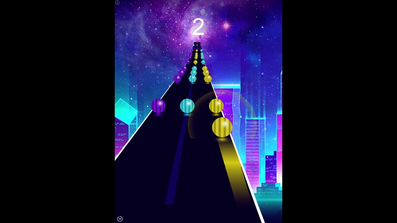 Playing magic tiles 3D - YouTube