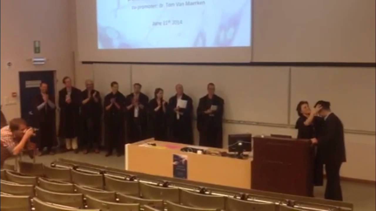 Ali rihani phd public defense ghent university belgium - YouTube