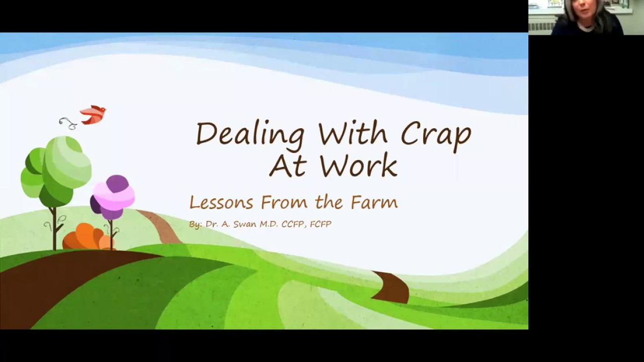 Dealing With Crap at Work – Lessons From the Farm - YouTube