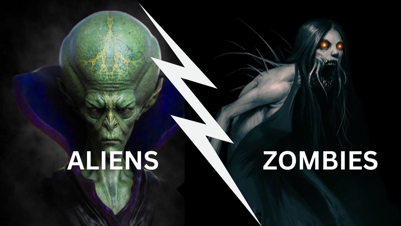 What if Aliens vs Zombies? #zombies #aliens #whatif - YouTube