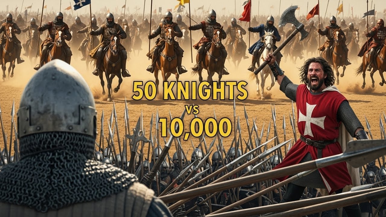 Richard's "Spartan" Last Stand | How 50 Knights Beat Saladin's Army ...