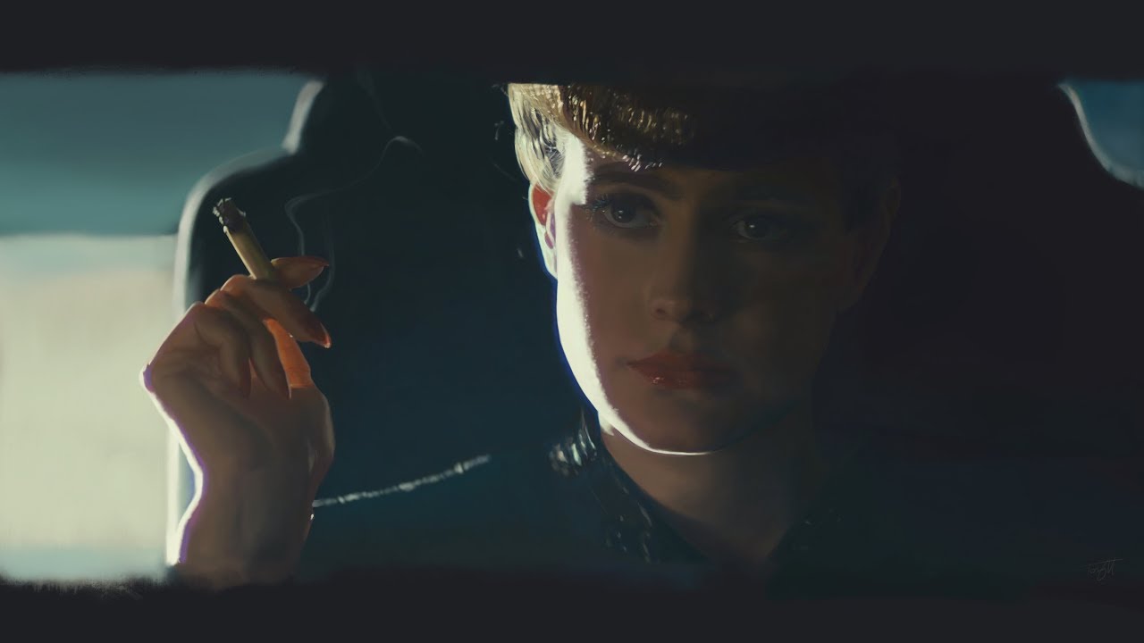 Rachael Tyrell - Blade Runner. Time-lapse Photorealistic Digital ...