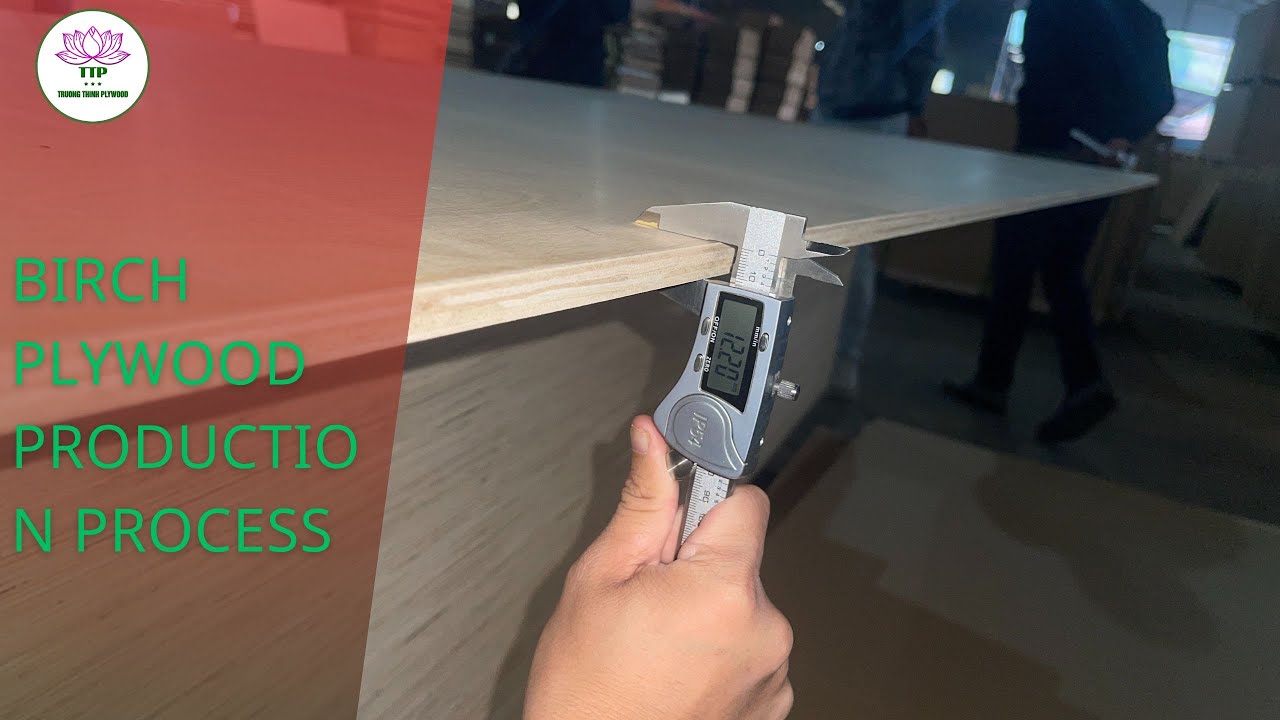 BIRCH PLYWOOD PRODUCTION PROCESS - YouTube