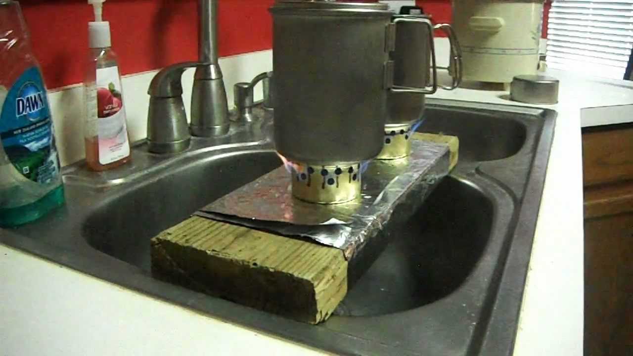 DIY Fancy Feast Cat Can Alcohol Stove Review - YouTube