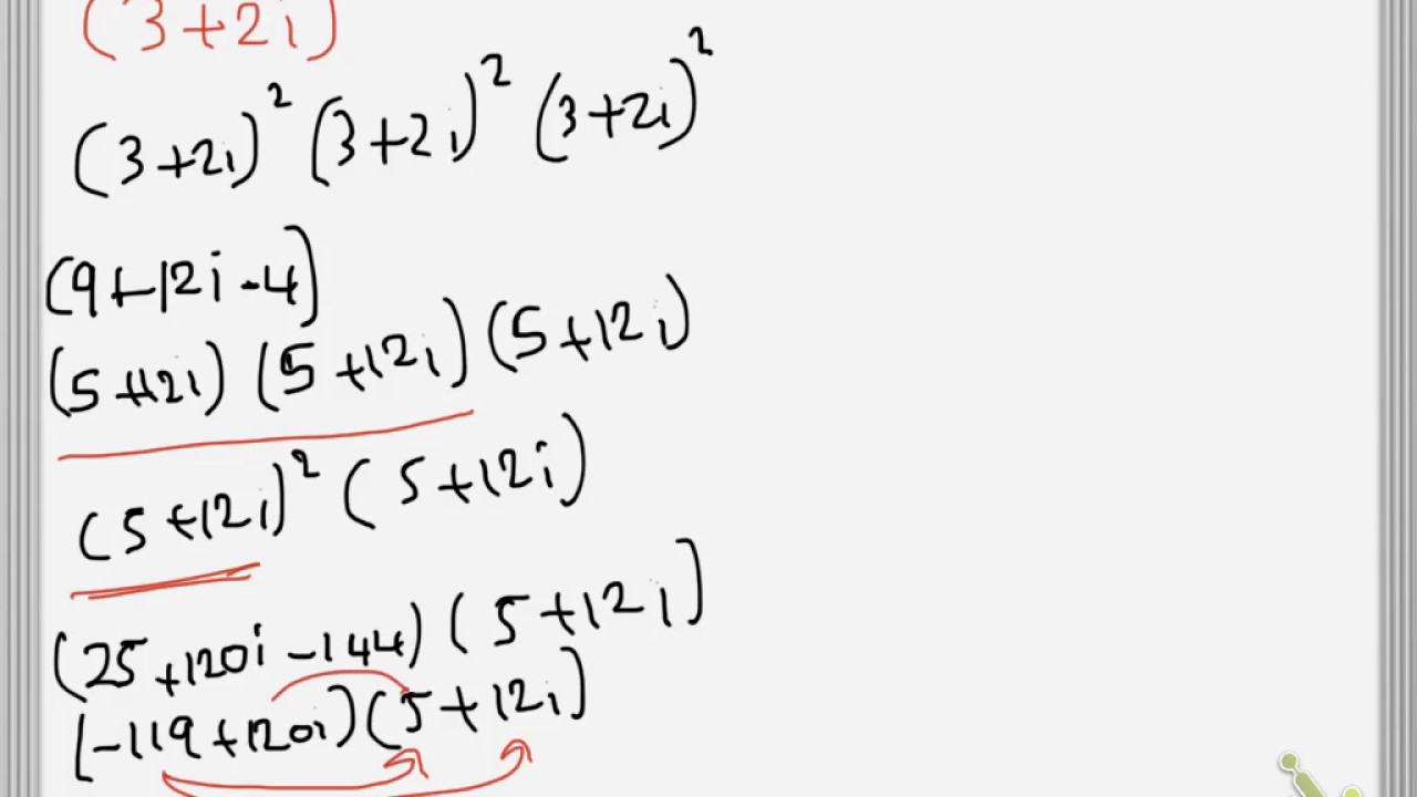 expand complex numbers - YouTube