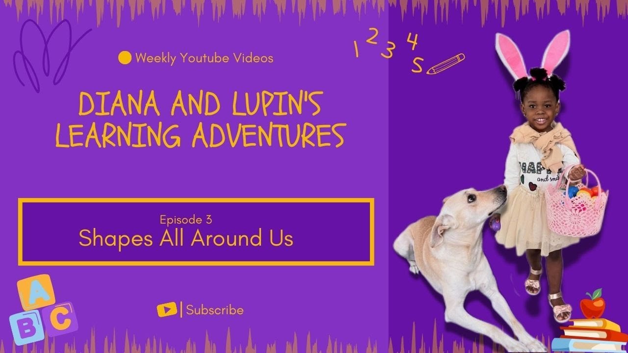 Shapes All Around Us with Diana and Lupin's Learning Adventure | Baby ...