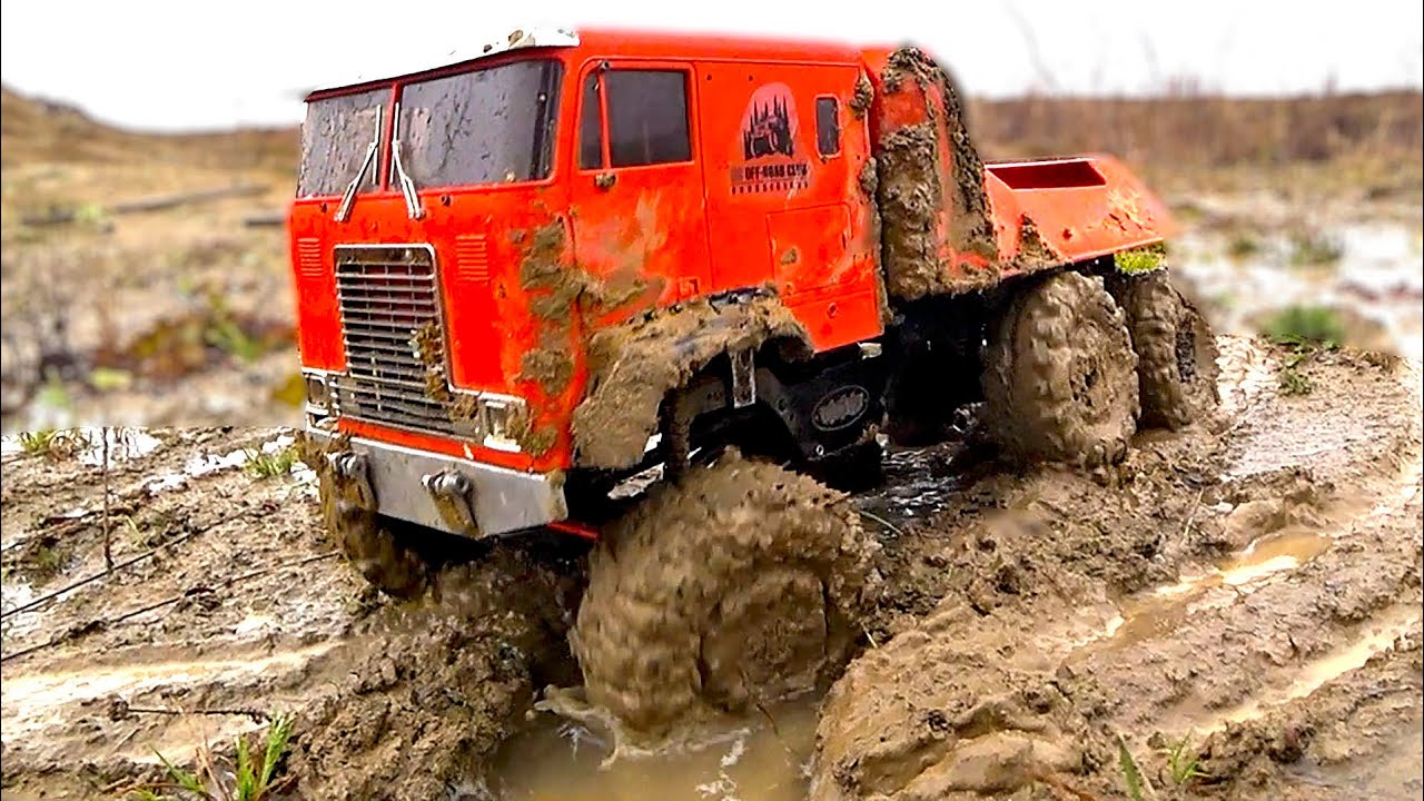Extreme 6x6 RC Truck! 😱 Custom Built Globe Liner Off Road Test - YouTube