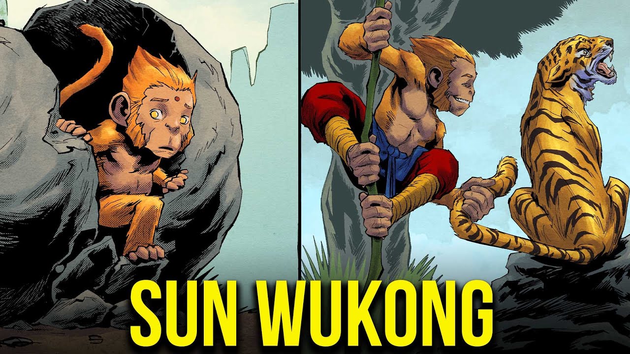 Sun Wukong - L'Origine de l'INCROYABLE Roi Singe - Mythologie Chinoise ...