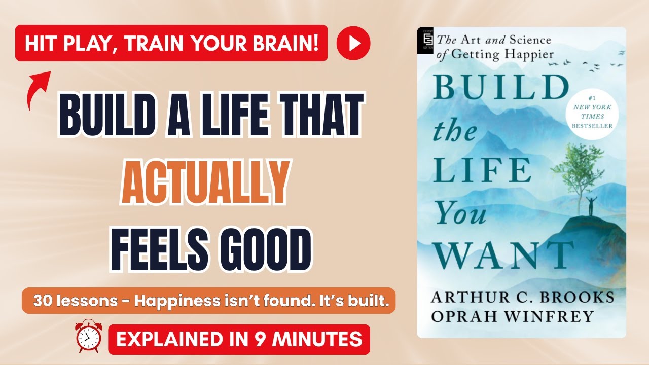 How to Build the Life You Want | 30 Lessons from Oprah Winfrey & Arthur ...