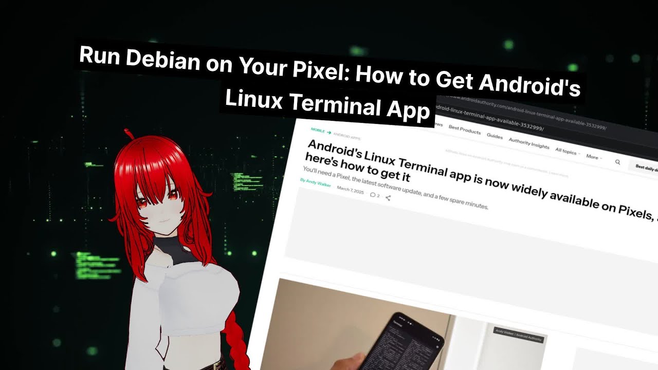 Run Debian on Your Pixel: How to Get Android's Linux Terminal App - YouTube