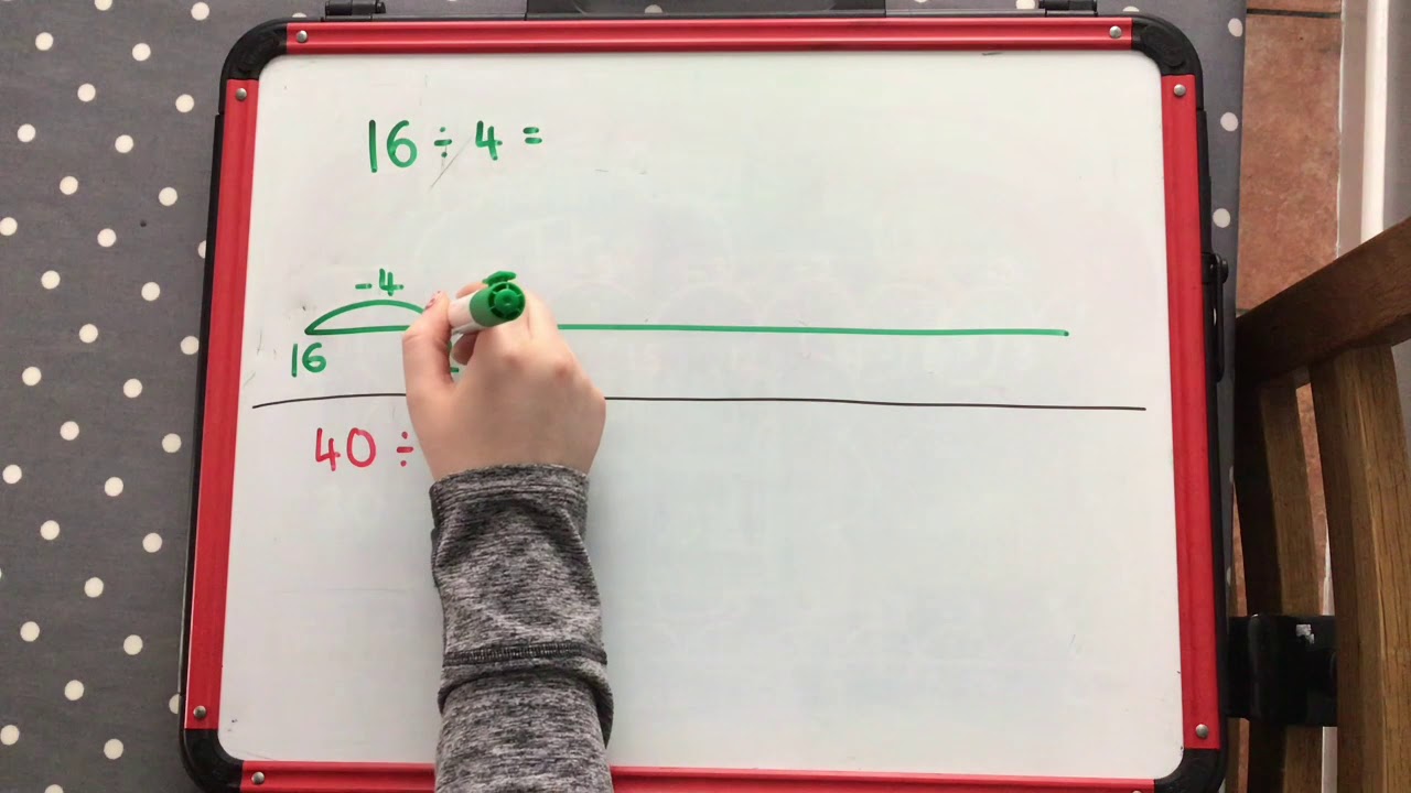 Year 3 Maths Tuesday 2nd March Revisiting the Chunking Method - YouTube