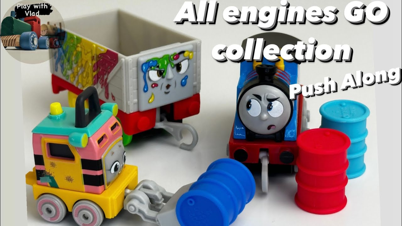 All Engines Go Collection! Thomas & Friends Push Along! Toys for Kids ...