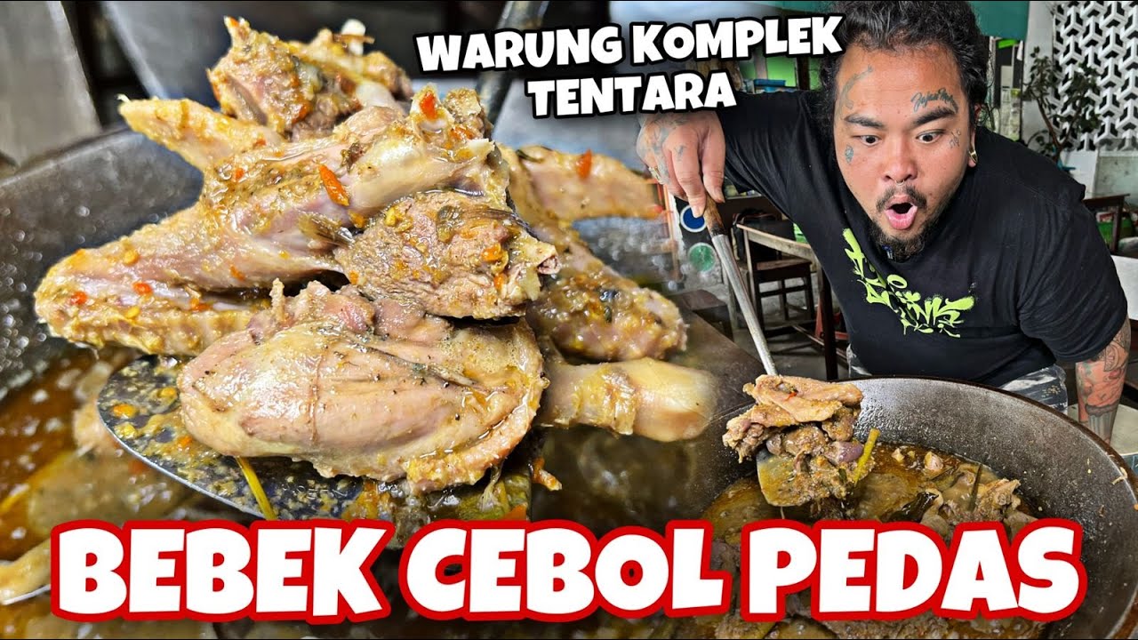 BEBEK CEBOL / MENTOK MASAK PEDAS ALA TAMBUL RICA..!!! - YouTube