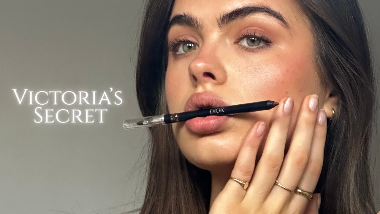 victoria secret angel makeup - YouTube