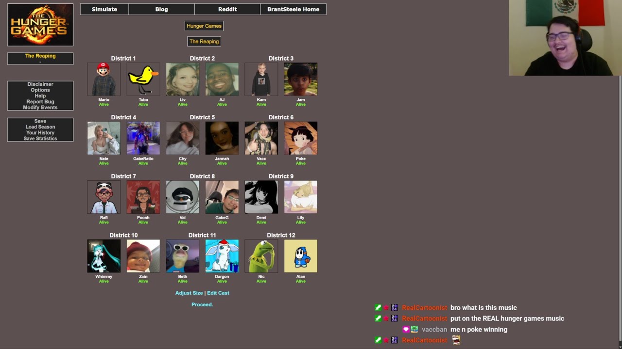 DAY 332 Hunger Games Simulation of me & Friends! - YouTube