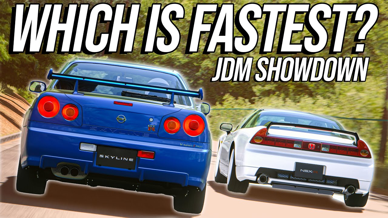 We RACED Every JDM Car To See Which One Is Fastest - YouTube