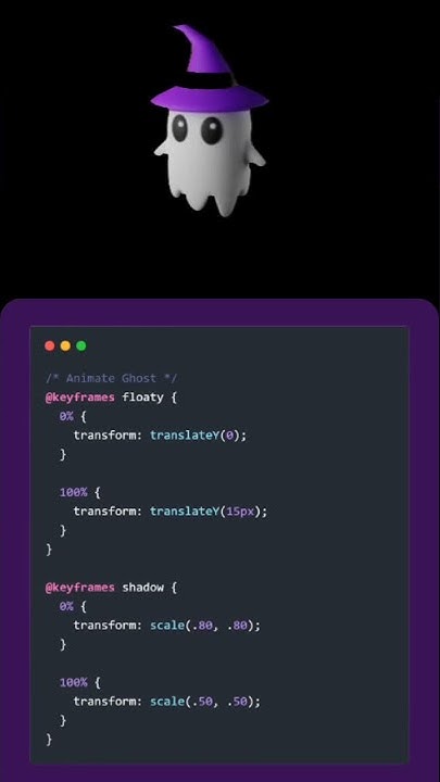 Floaty Animation With Css How To Create Css Animation Css Cssanimation Code Shorts Youtube