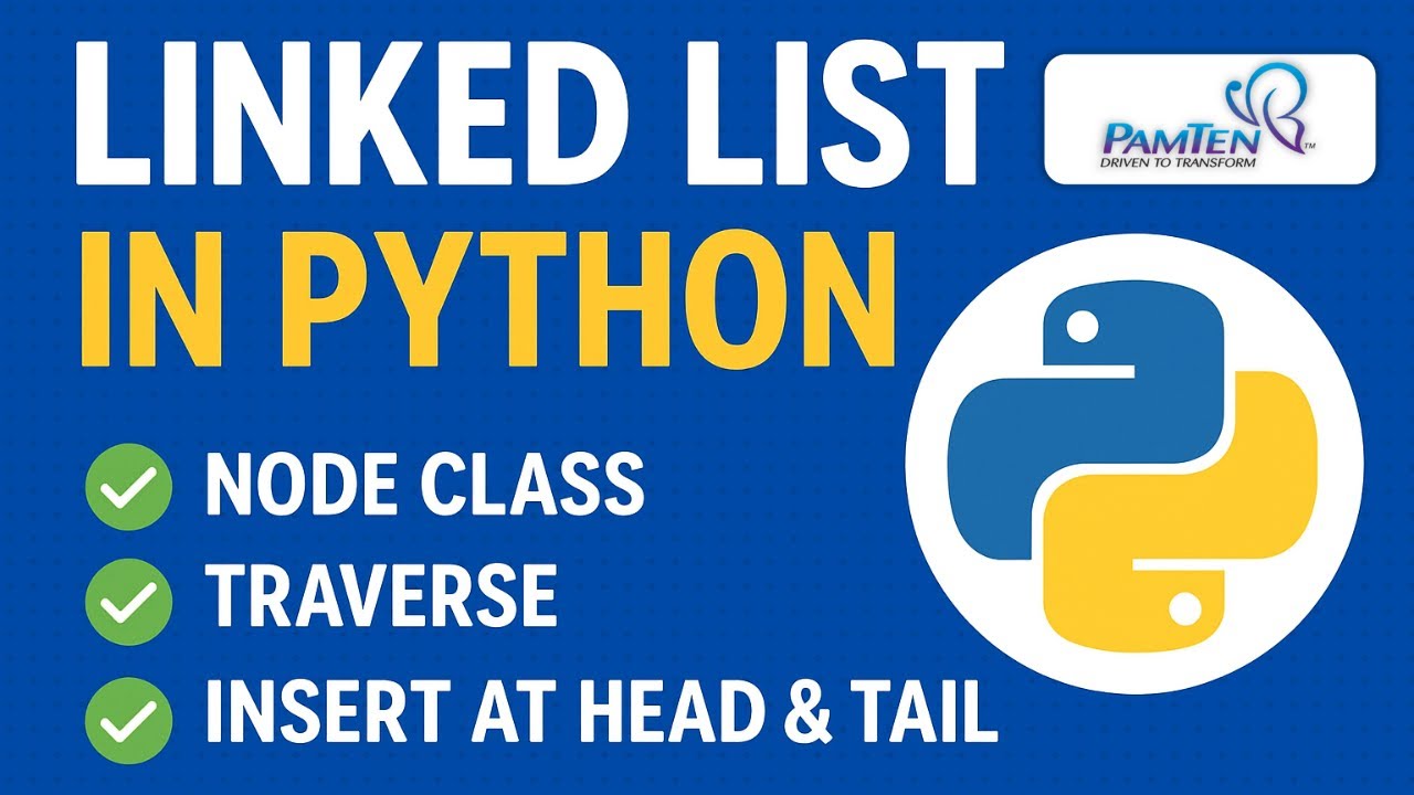 Linked List In Python Linked List Data Structure Dsa Python