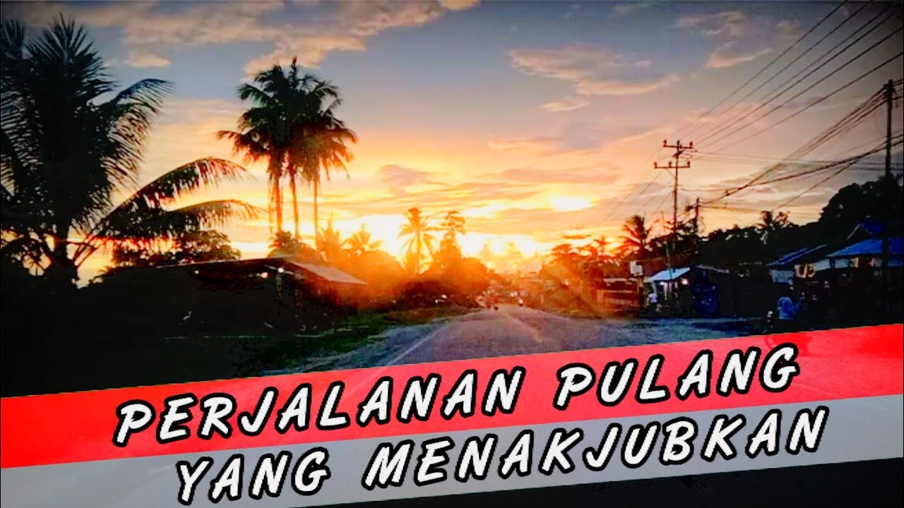 Menikmati panorama indah seputar jalan kota biak - YouTube