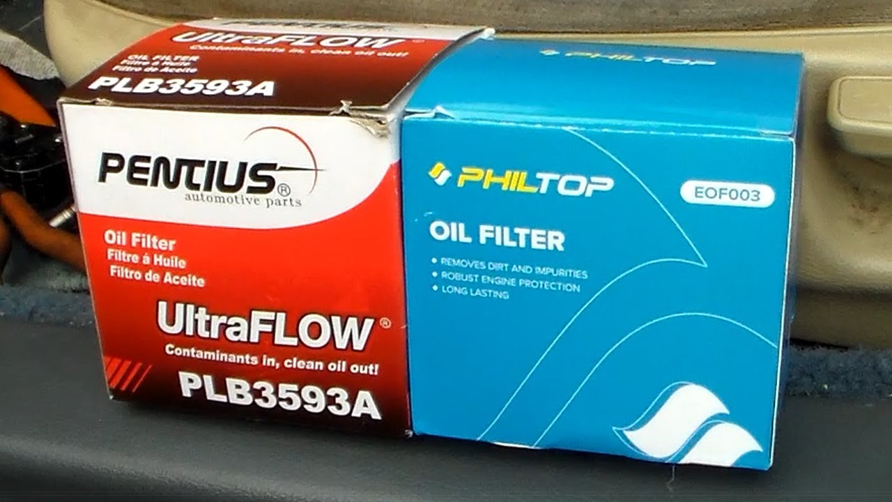 Taking a look at Pentius & Philtop Oil Filters - YouTube