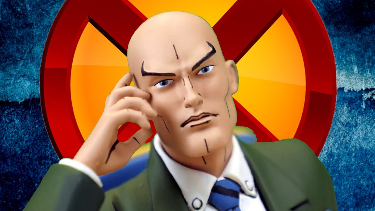 Professor X "X-Men: The Animated Series" mini-bust review - YouTube
