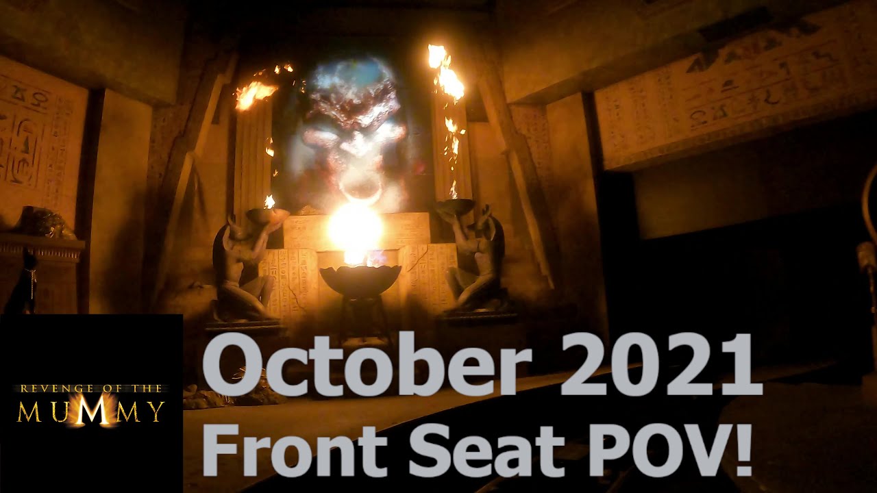 Revenge Of The Mummy Seats