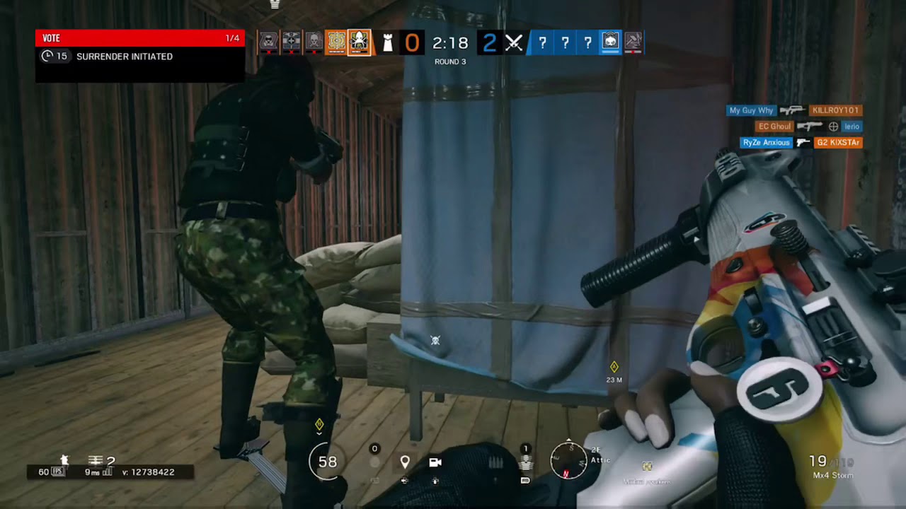 1v5 Ace Rainbow Six Siege Highlights - YouTube