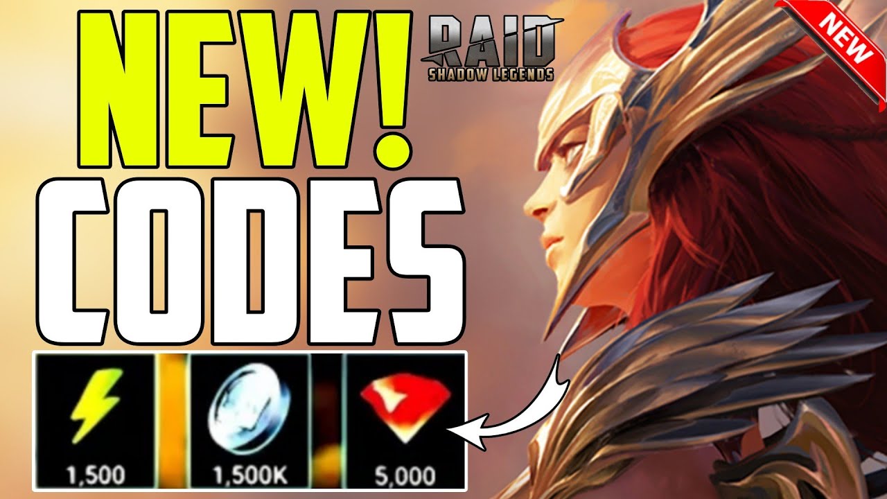 ⚠️UPDATE!!⚠️ PROMO CODES FOR RAID SHADOW LEGENDS - RAID SHADOW LEGENDS ...