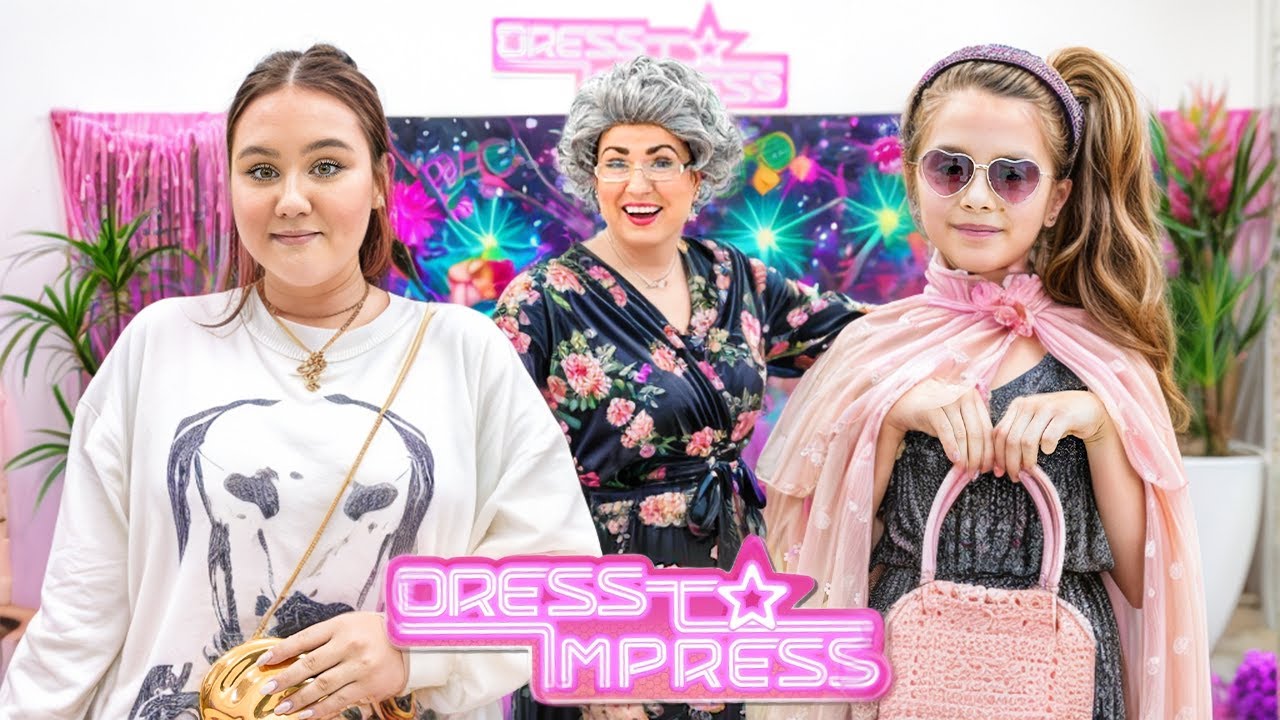 Ruby and Bonnie Dress To Impress In Real Life - YouTube