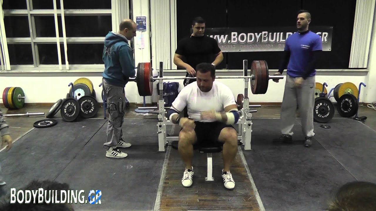 3o Atlas Open Bench Press Max Reps - YouTube