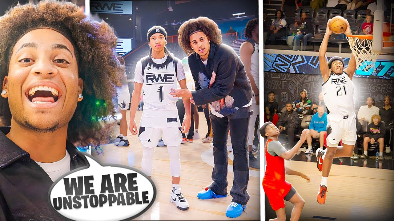 MY AAU TEAM PLAYED IN THEIR FIRST OTE GAME! - YouTube