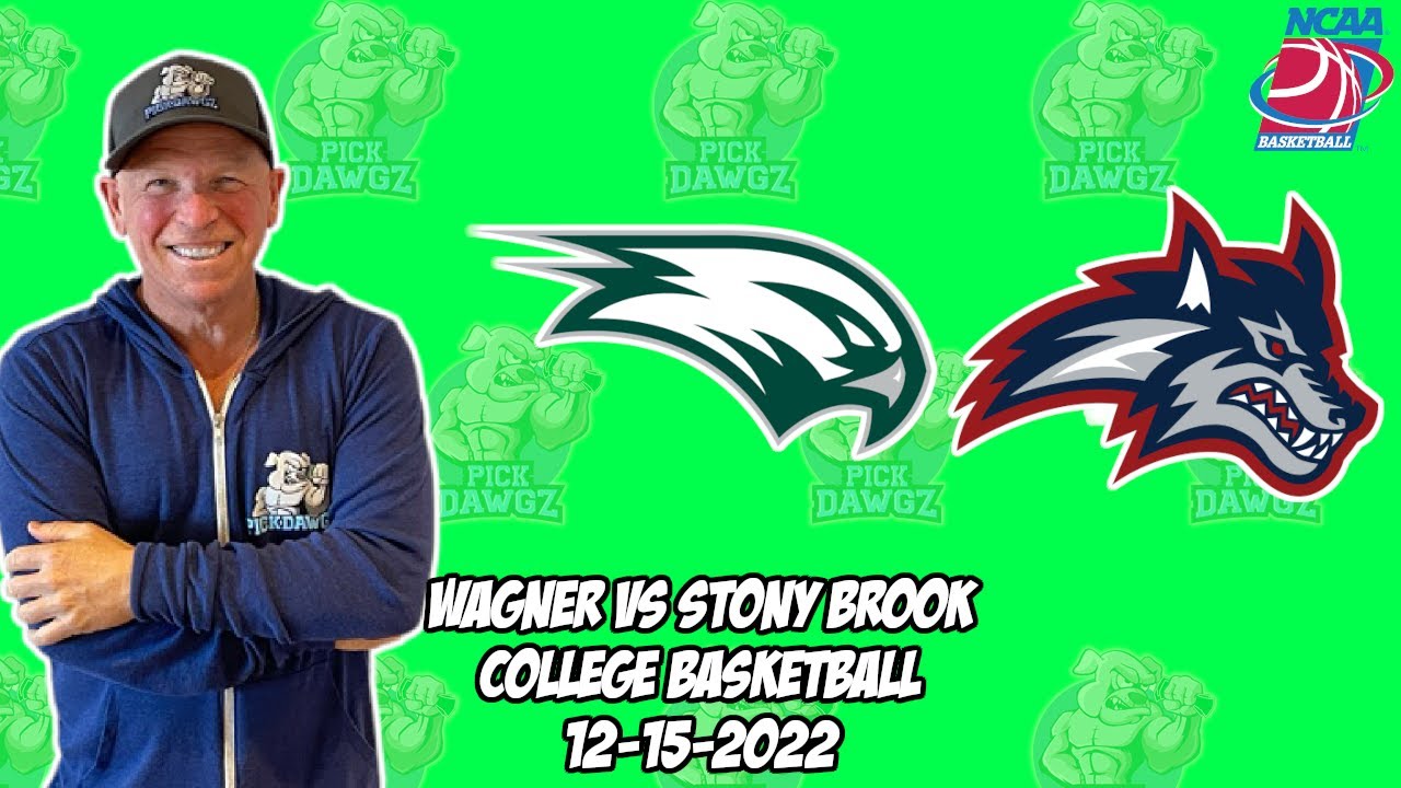 Wagner vs Stony Brook 12/15/22 College Basketball Free Pick CBB Betting ...