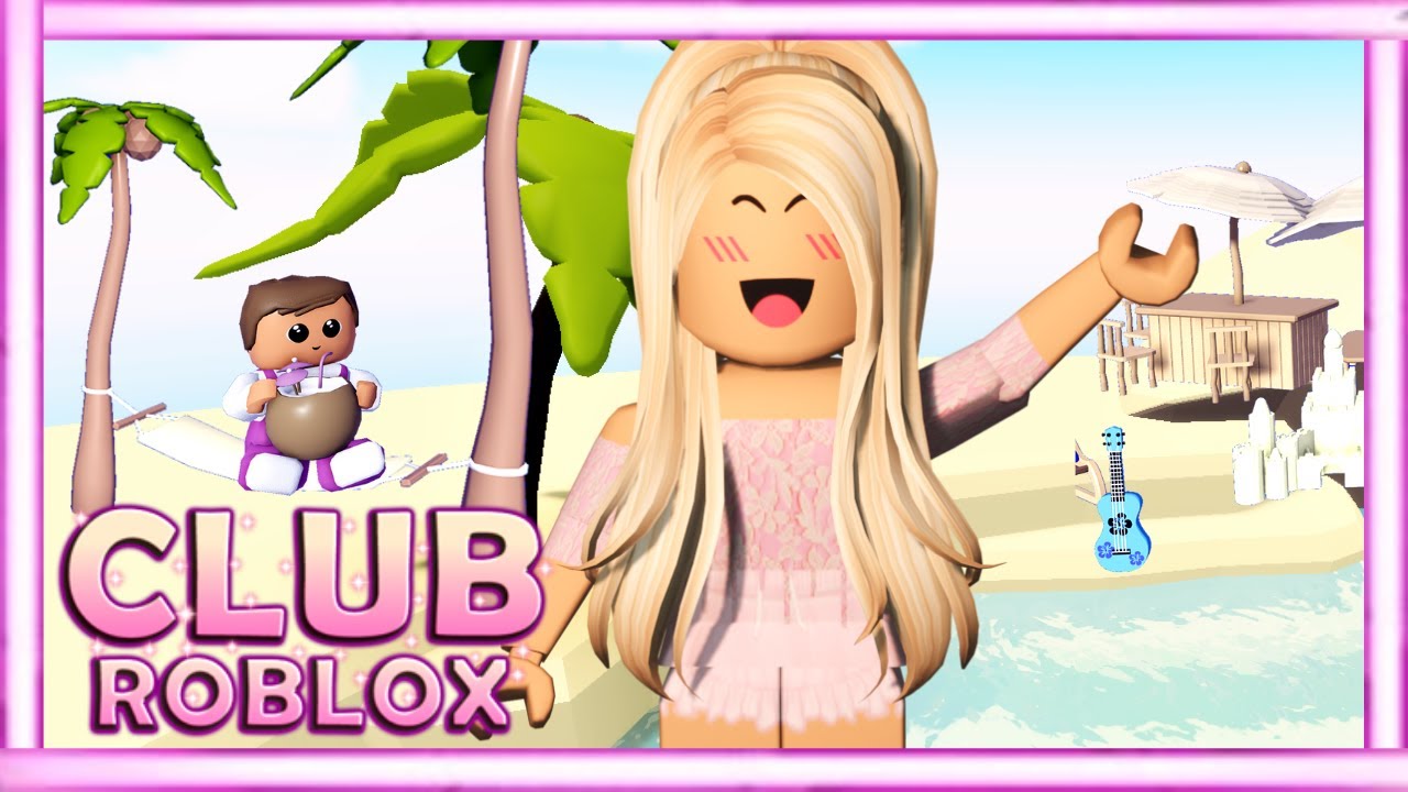 🌴🌞 Cómo hacer una PLAYA en tu casa 🌞🌴 Club Roblox - YouTube