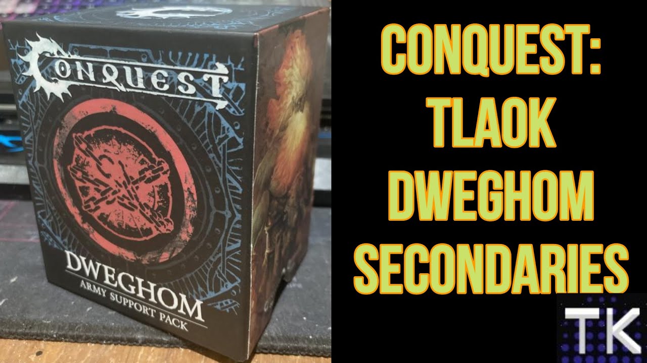 Conquest: TLAOK Dweghom Secondary Objectives Breakdown - YouTube