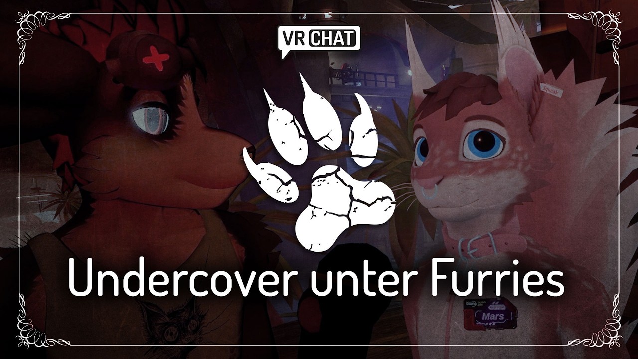 Als FURRY 🦨 auf der FURALITY UMBRA - VR voll deutsch VRChat Interview - YouTube