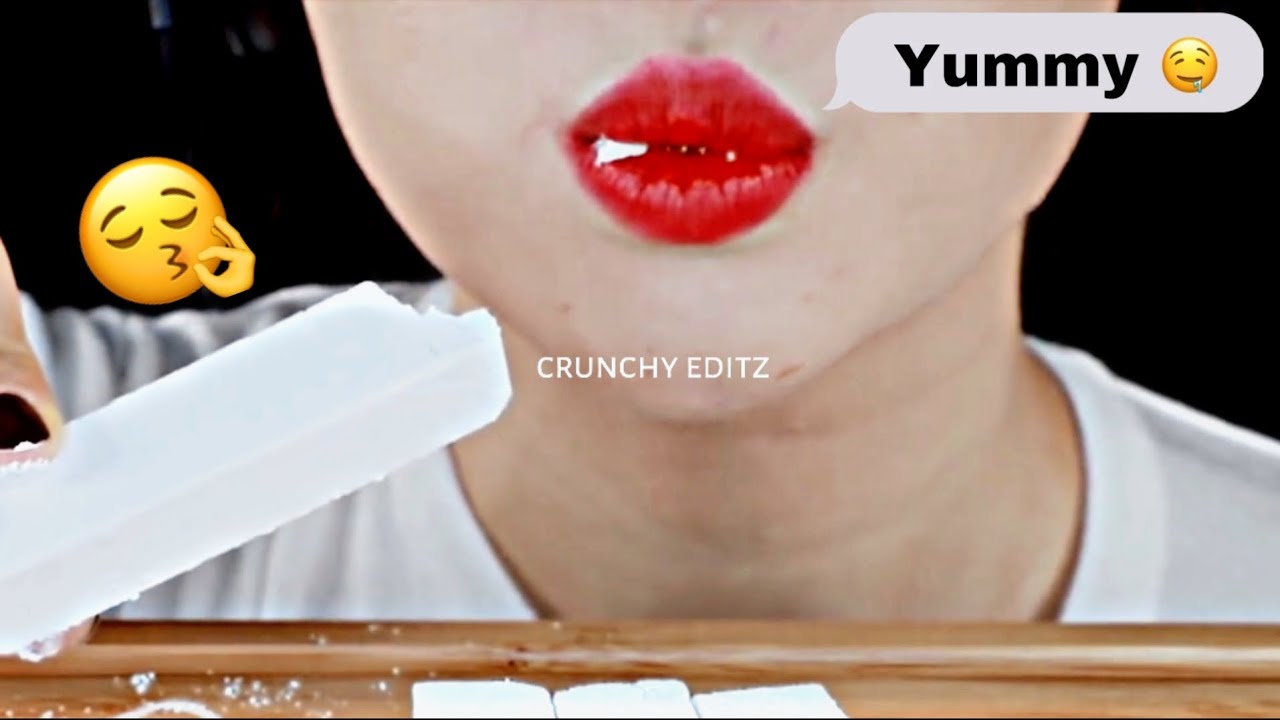 𝙀𝙙𝙞𝙗𝙡𝙚 𝘾𝙝𝙖𝙡𝙠 𝙀𝙖𝙩𝙞𝙣𝙜🤤💗 | 𝙀𝙙𝙞𝙩𝙚𝙙 𝘼𝙎𝙈𝙍 | 𝙎𝙖𝙩𝙞𝙨𝙛𝙮𝙞𝙣𝙜 𝘾𝙧𝙪𝙣𝙘𝙝 - YouTube