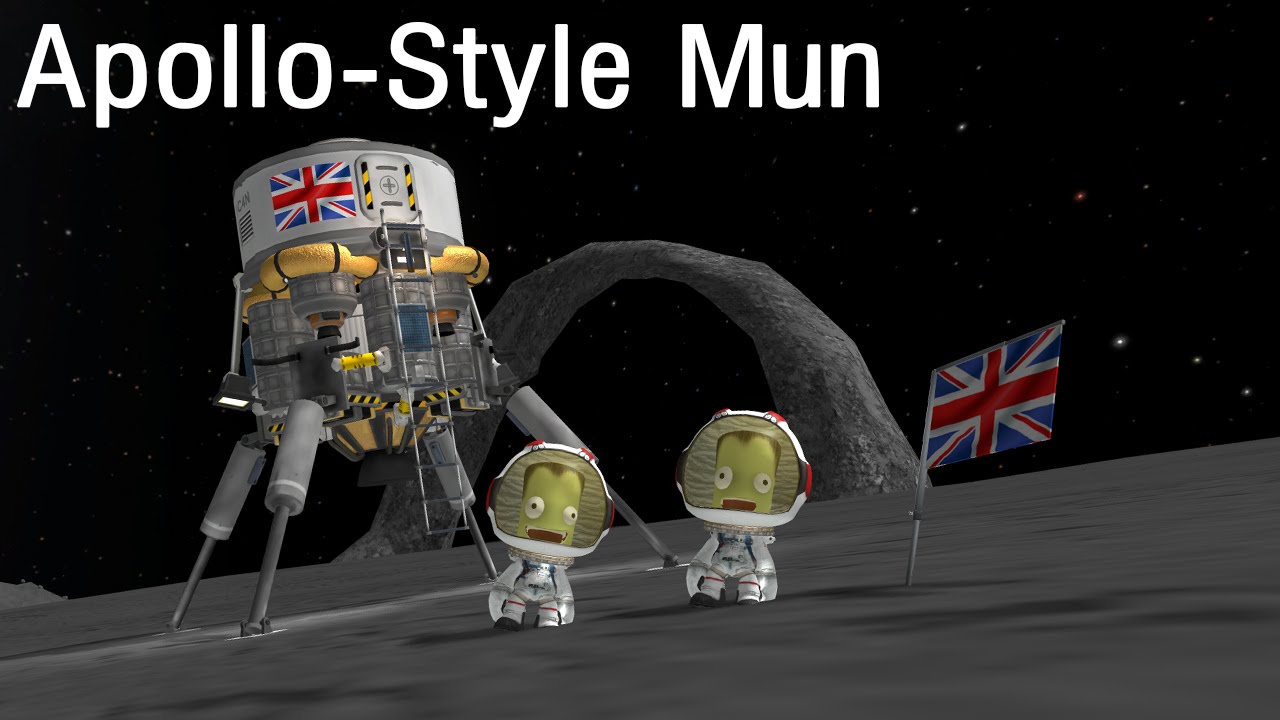 Patreon + Apollo Style Mun! KSP 1.05 - YouTube