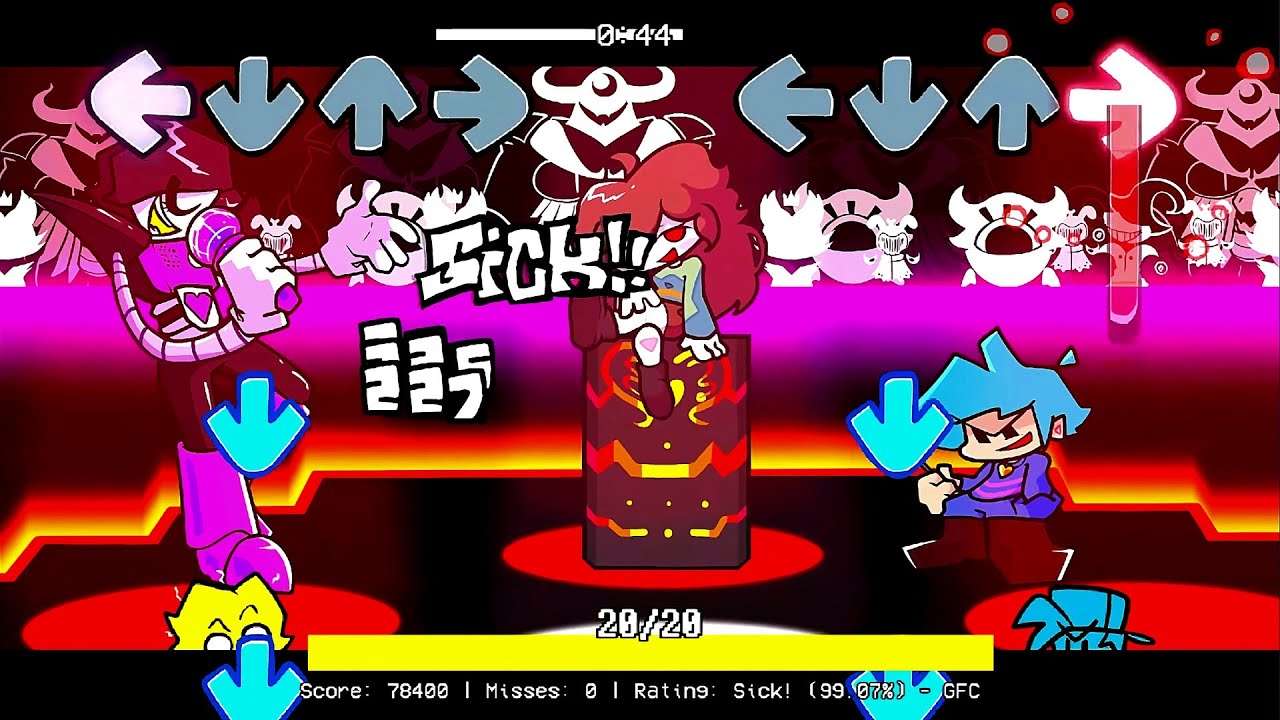 FNF | Playable Mayhem Part 5 (V5.3)-Glamorous Q Mix [GFC\99.22%] - YouTube