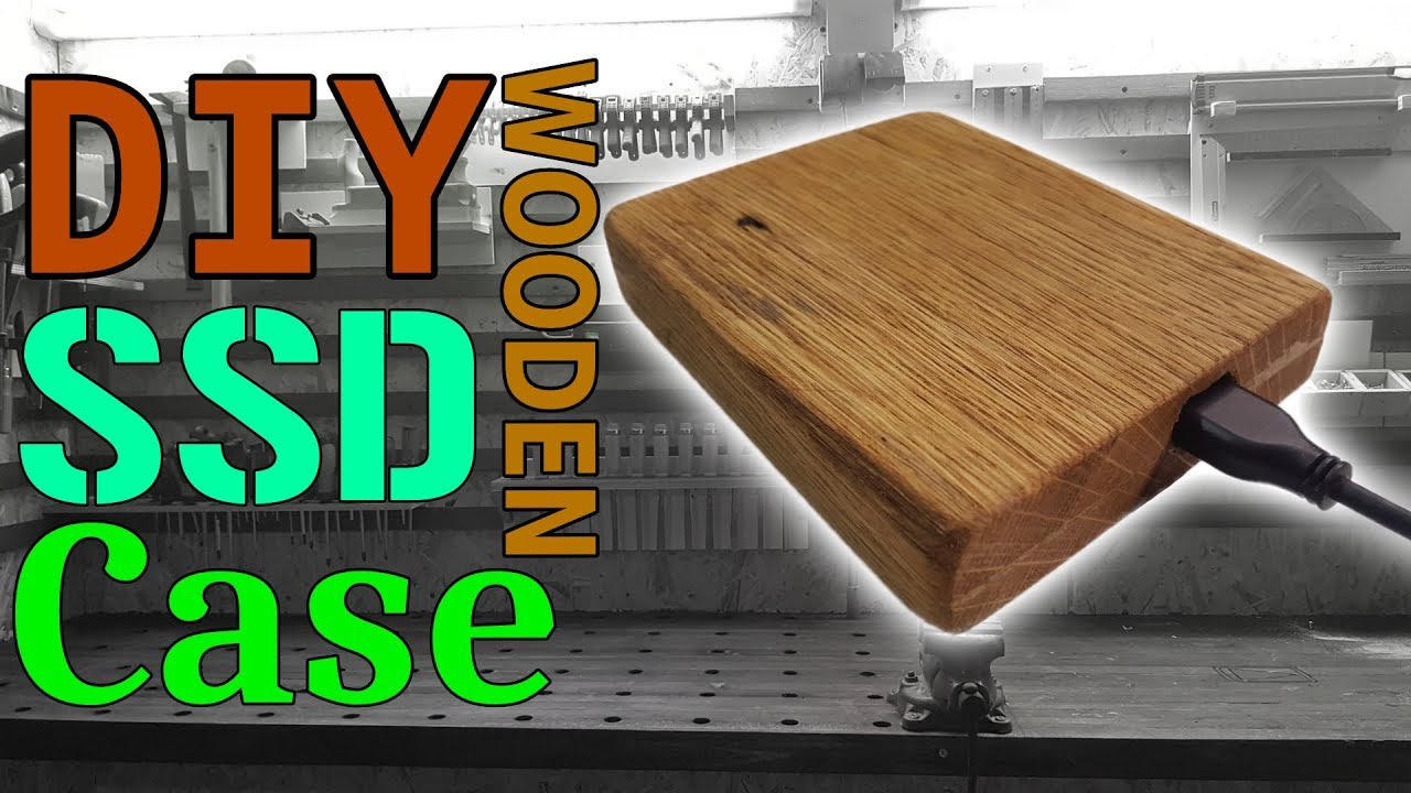 DIY Wooden SSD Case - YouTube