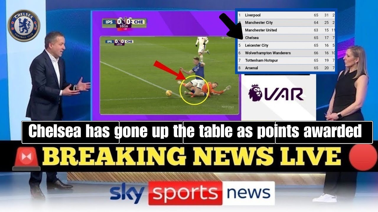 CHELSEA VS IPSWICH: VAR ADMITS SHOCKING PENALTY ERROR! - YouTube