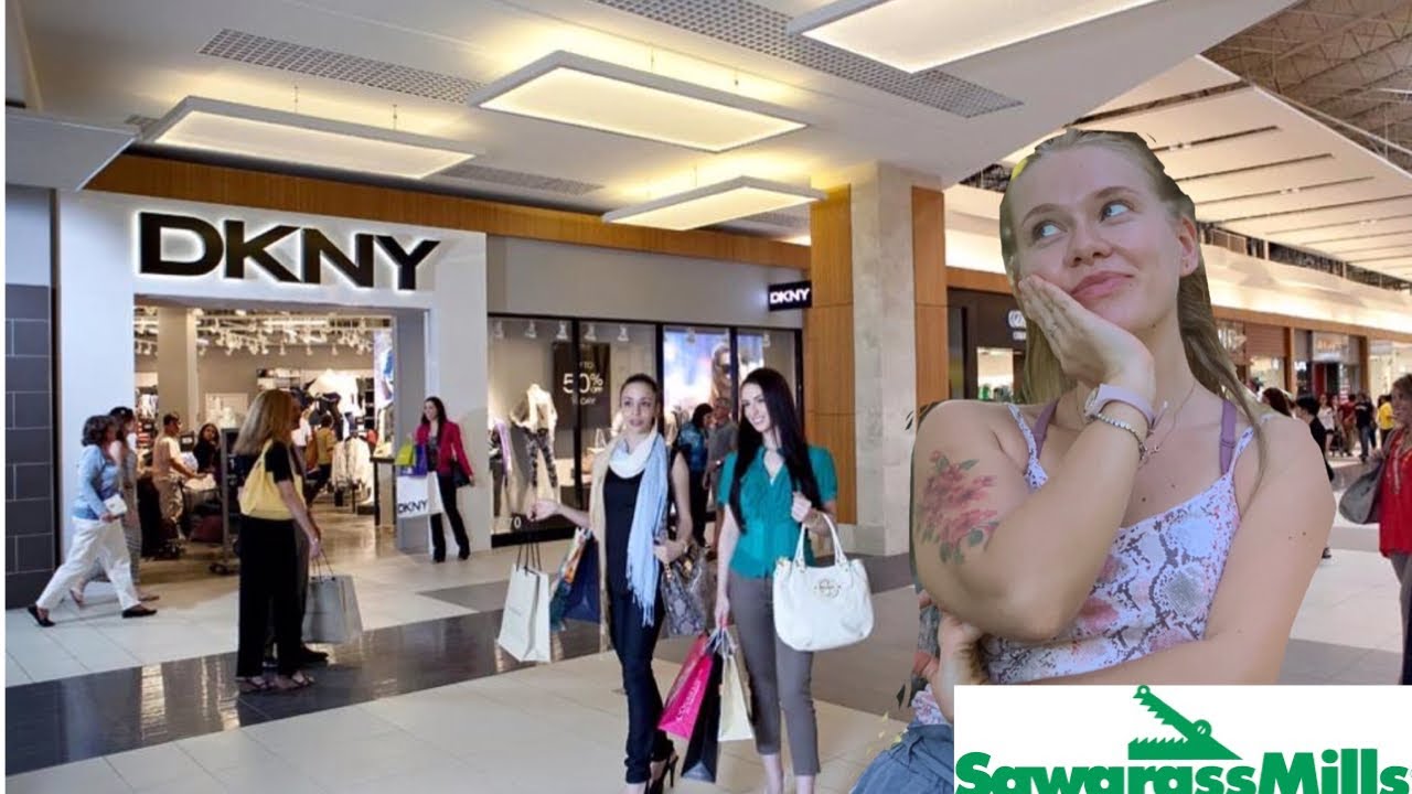 My First Time Shopping At Sawgrass Mills Mall In Florida - YouTube