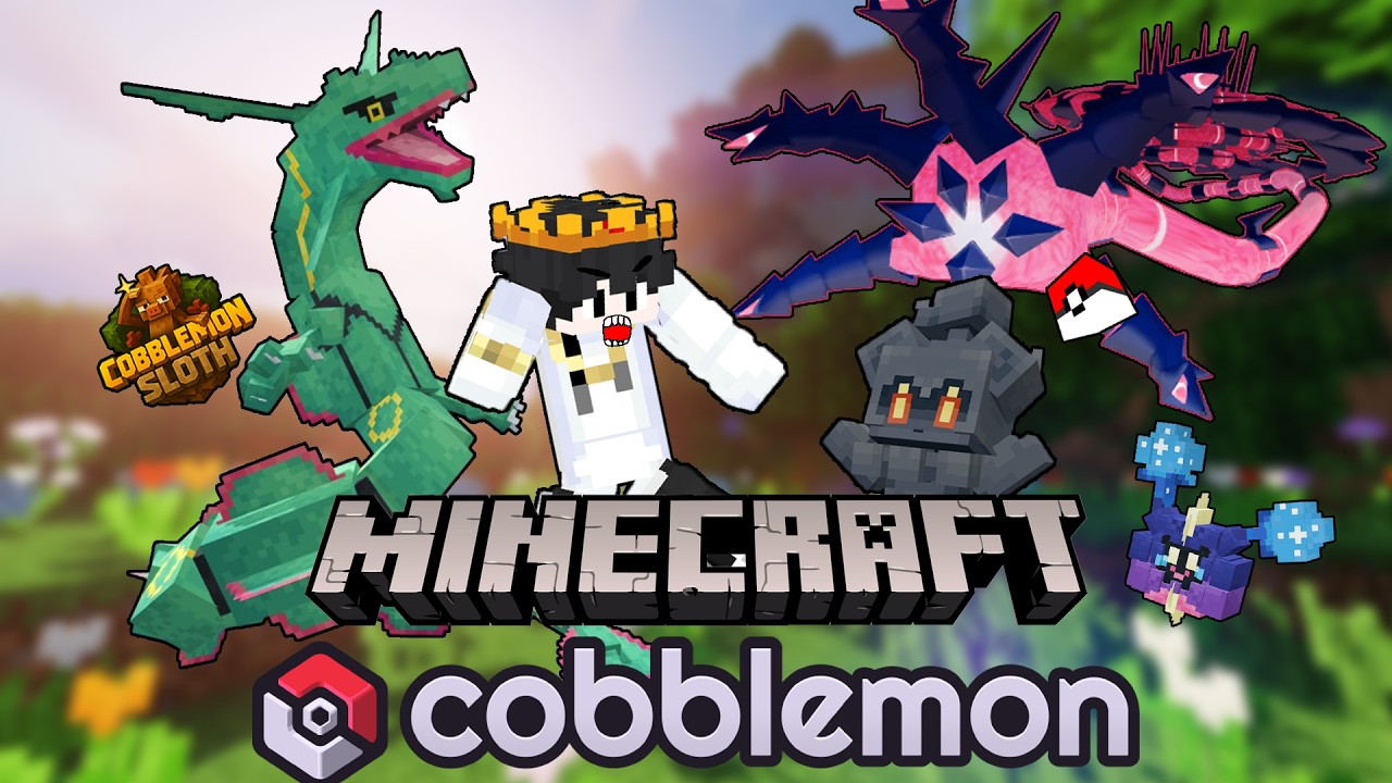 Minecraft Cobblemon Sloth เช็คดวงด้วยการเปิดกาชา - YouTube