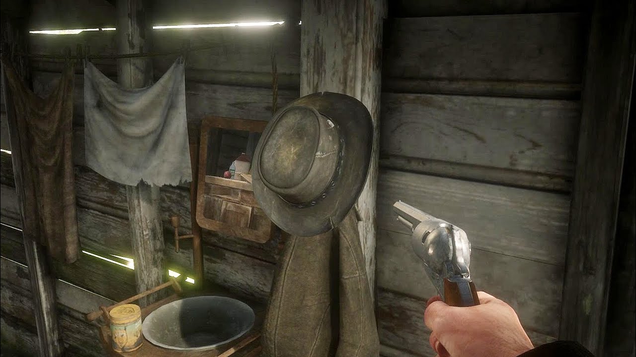 rdr2 after 7 years this is New easter egg (classic John's hat ) - YouTube