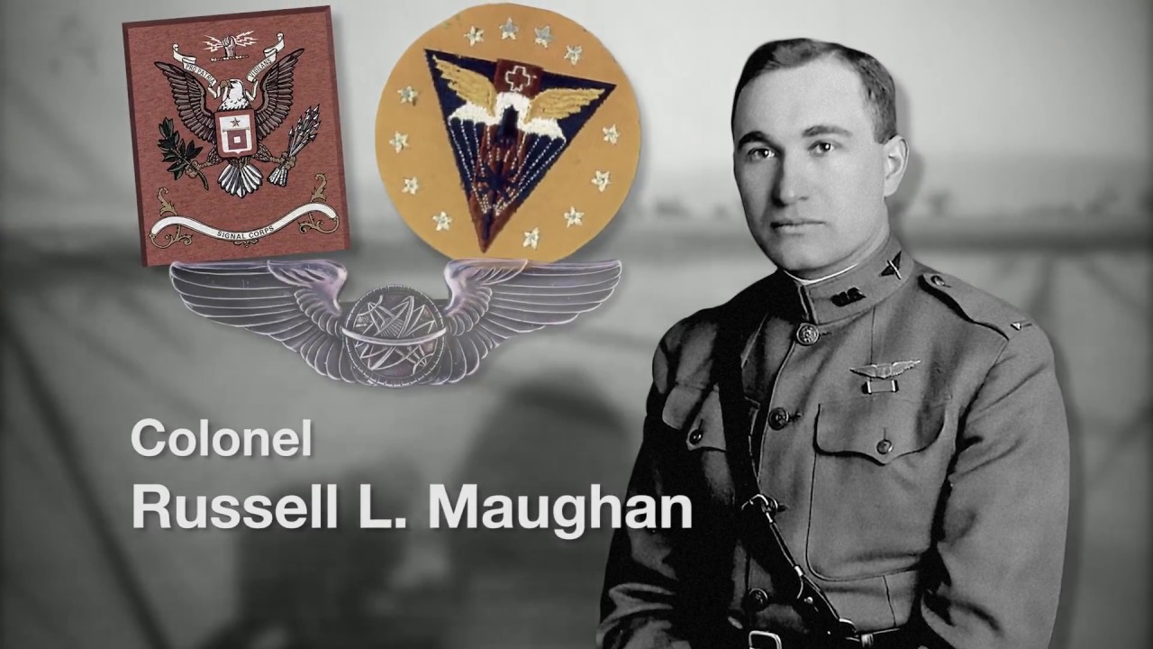 Colonel Russell L. Maughan - Utah Aviation Hall of Fame - YouTube