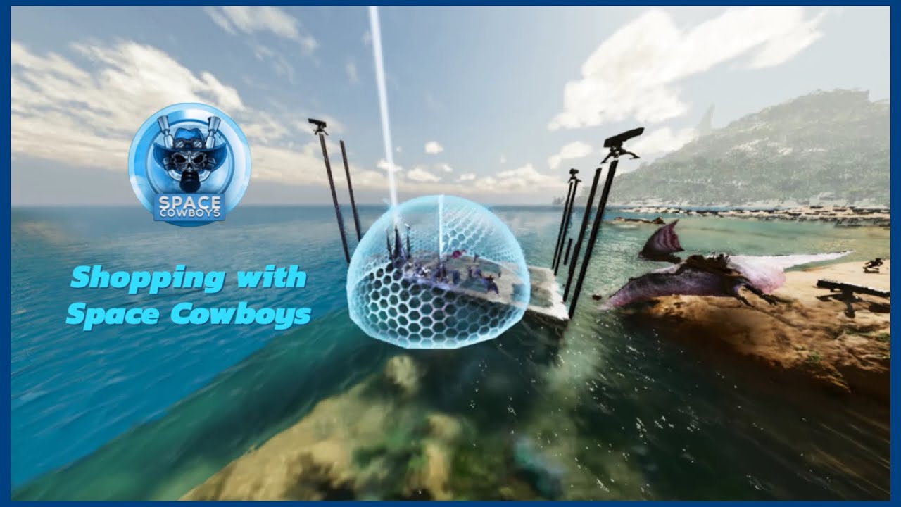 Ark Official PvP [ASA] Wiping a carno cave with Space Cowboys - YouTube