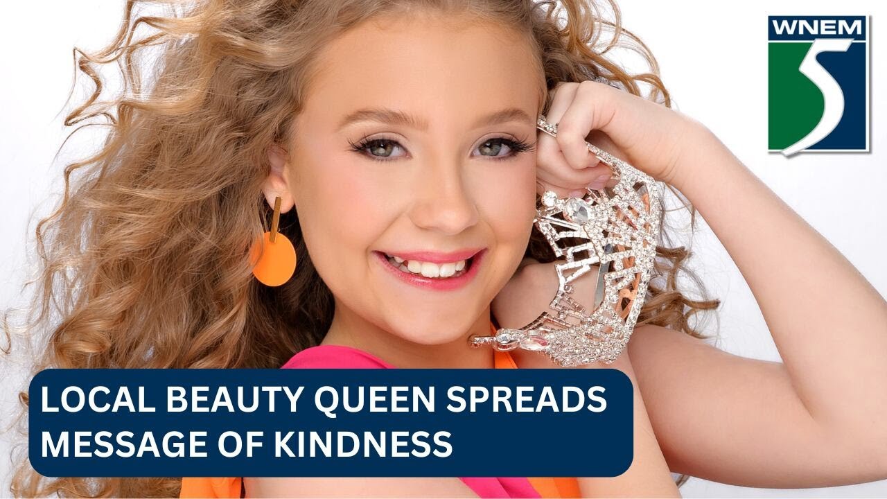 Mid-Michigan beauty queen spreads message of kindness - YouTube