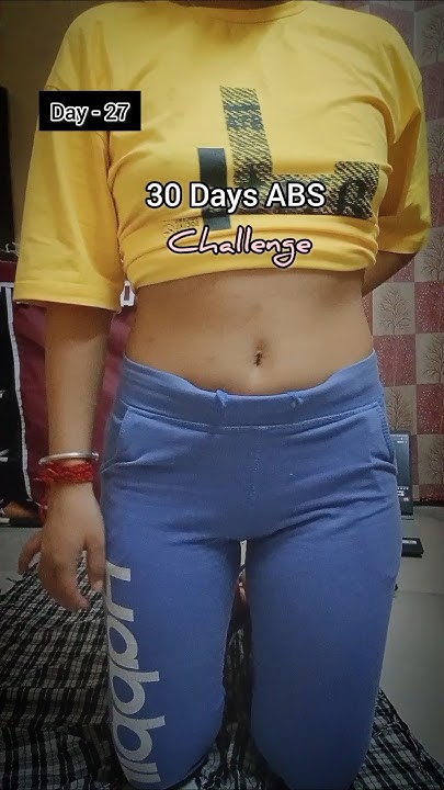 Day - 27 || 30 Days ABS challenge #absin30days #abschallenge #absworkout #shorts - YouTube